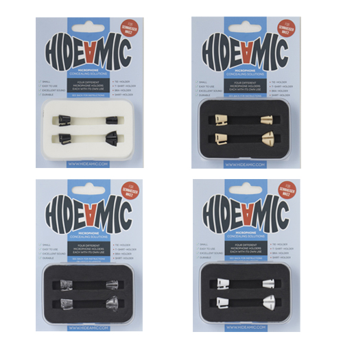 Hide-a-mic MKE2 set